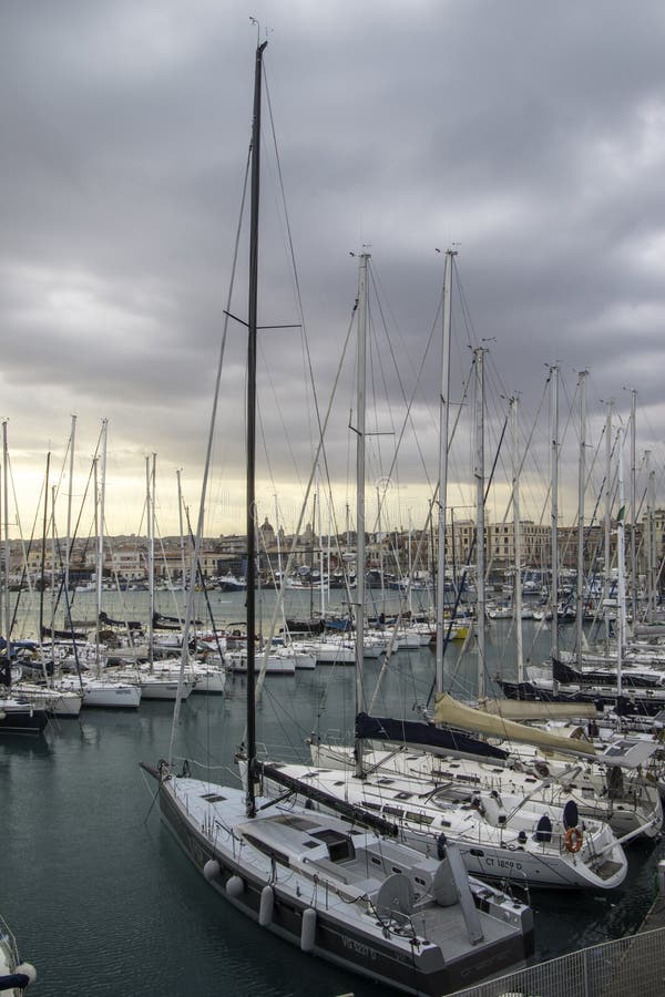 Sailing Boats stock image. Image of vessels, water, vessel - 140658321