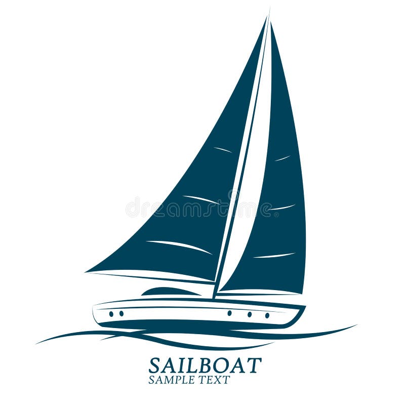 Sailboat Illustration Vector