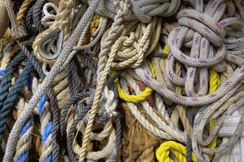 Sailing Line & Rope Picture. Image: 14146876