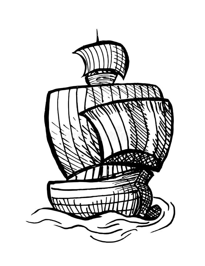 Medieval Sail Ship Stock Illustrations – 3,150 Medieval Sail Ship Stock ...