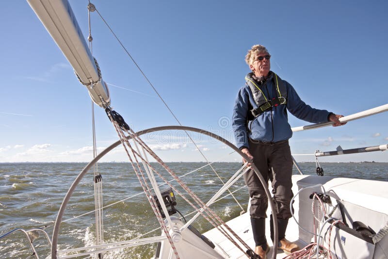 Sailing in the Netherlands stock image. Image of recreation - 16595077