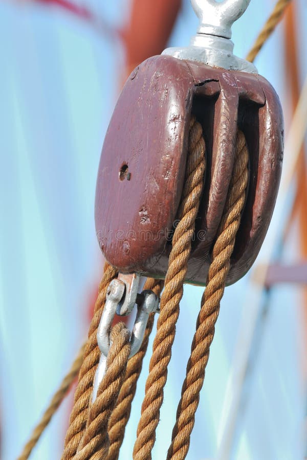 Sailing Pulley stock image. Image of retro, pulley, boat - 21222265