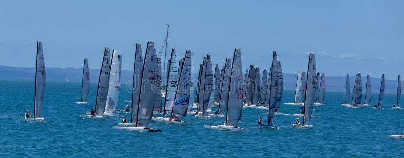 Sailing race editorial image. Image of sailing, coast - 162098875