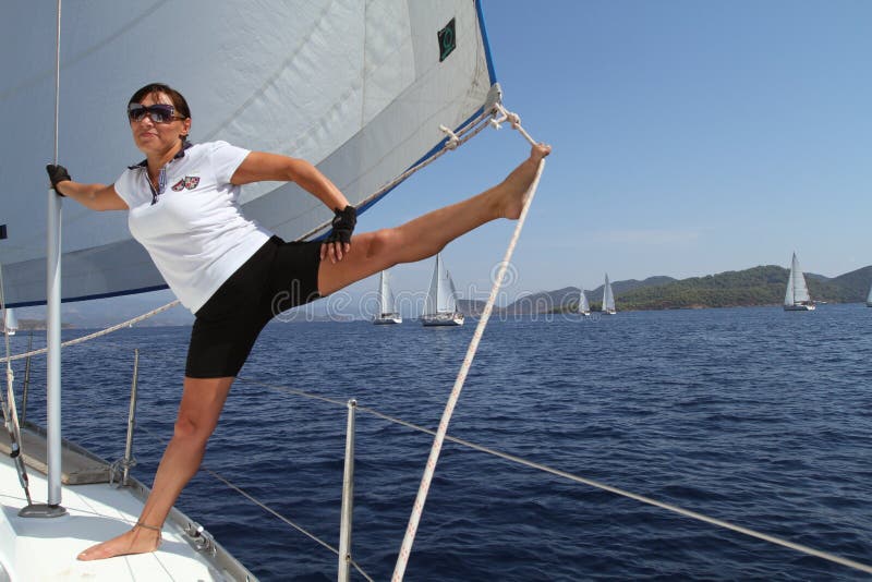 Sailing Regatta Sail & Fun Trophy Editorial Photography - Image of ...