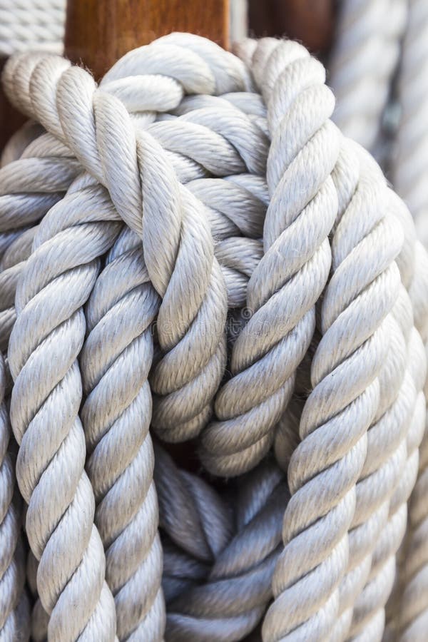 Sailing Rope 1 stock image. Image of deck, knot, maritime - 31137915