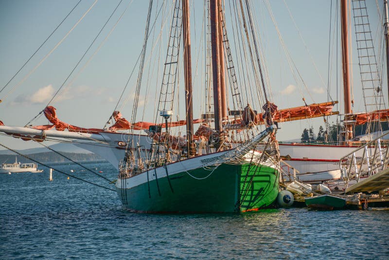 Getting Ready for the Wind editorial stock photo. Image of preparing ...