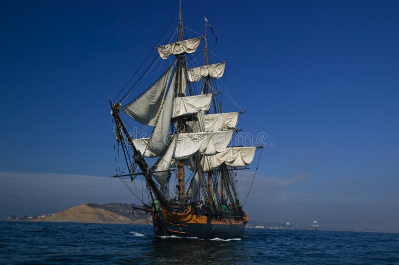 Sailing Ship stock photo. Image of industrial, nautical - 7269006