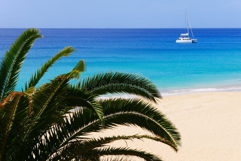 Sailing Ship in Deep Blue Sea Stock Image - Image of light, ocean: 68684729