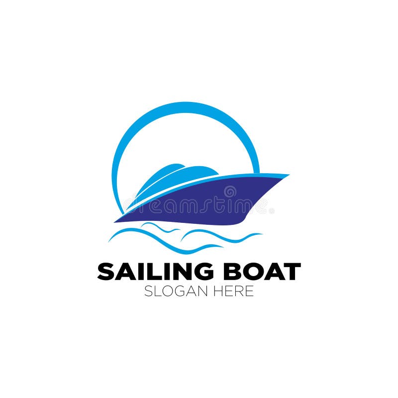 Sailing Ship Logo Design, Sailing Boat, an Image of a Ship or Boat ...