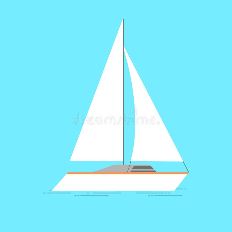 Sailing Ship Vector Illustration Isolated on Transparent Background ...