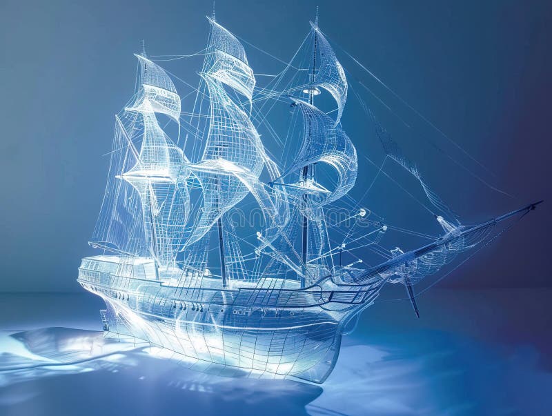 Sailing Ship Visualization with Augmented Reality Transparent Funicular ...