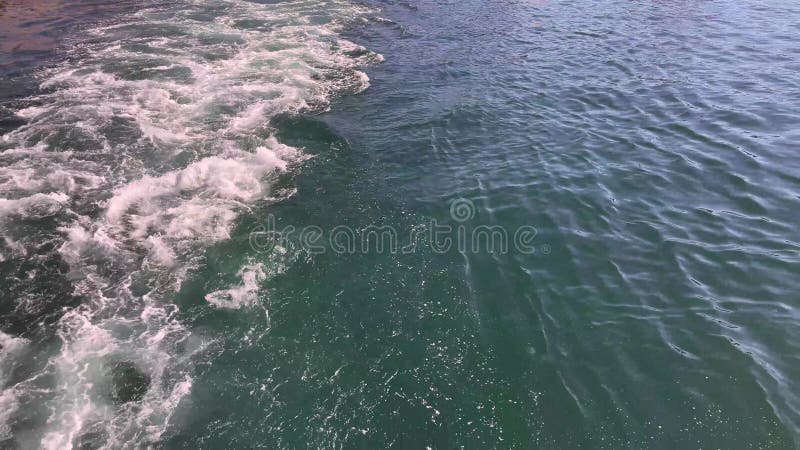 Sailing Ship and Waves at the Sea. Stock Footage - Video of adventure ...