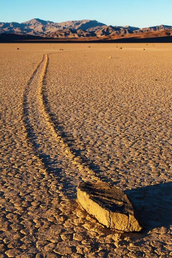 Sailing Stones Of Death Valley Stock Photos - Image: 28798193