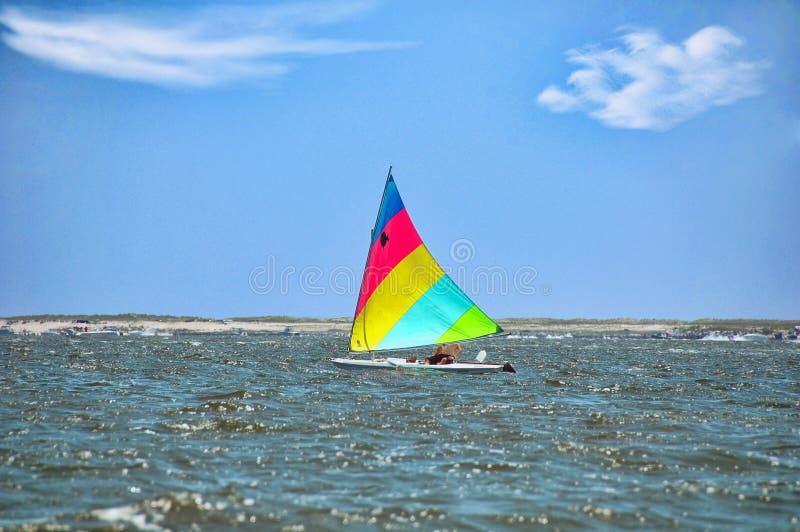 Sailing Sunfish stock photo. Image of coast, sport, clouds - 37988308