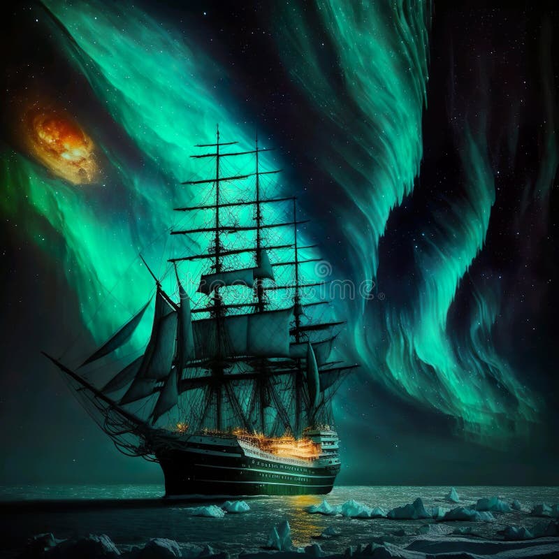 Sailing under the Stars stock vector. Illustration of boys - 171356237