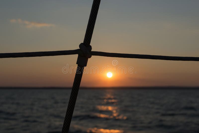 Sailing vessel ropes stock photo. Image of ship, rope - 66031422
