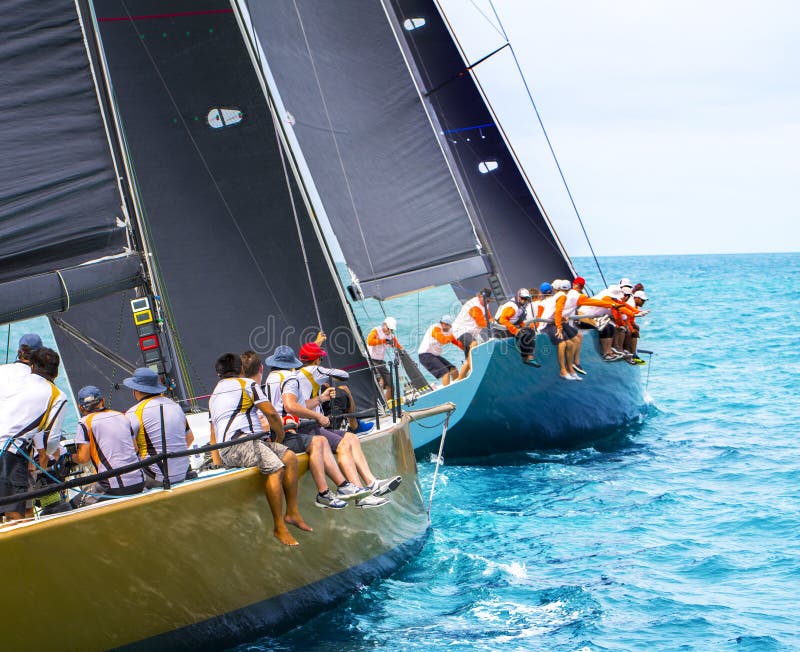 Sailing Yachts Regatta. Yachting Editorial Photography - Image of race ...