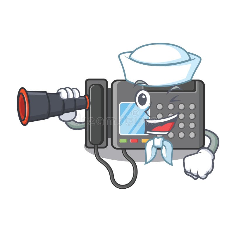 Cartoon Fax Machine Stock Illustrations – 435 Cartoon Fax Machine Stock ...