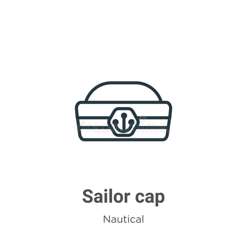 Sailor Cap Flat Stock Illustrations – 1,073 Sailor Cap Flat Stock ...