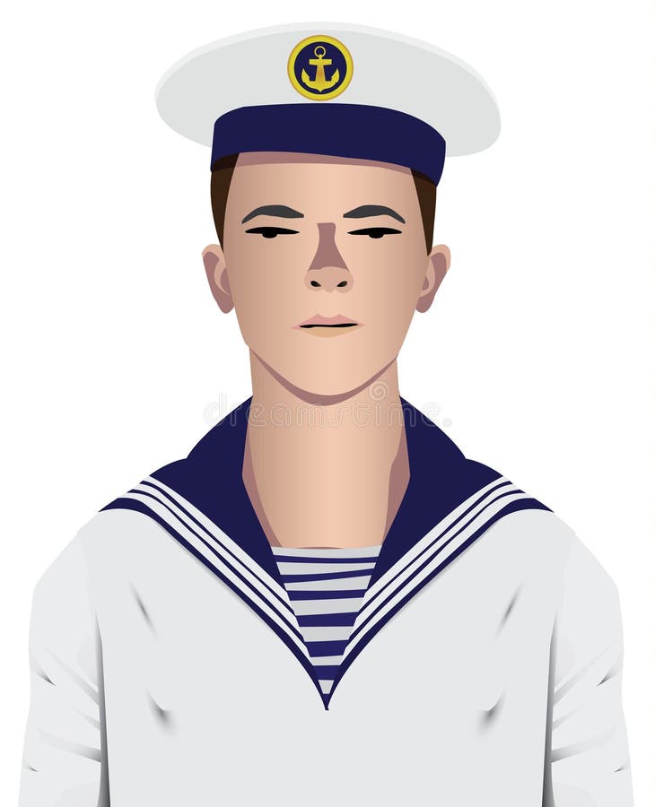 Sailor stock vector. Illustration of marine, officer - 31269994