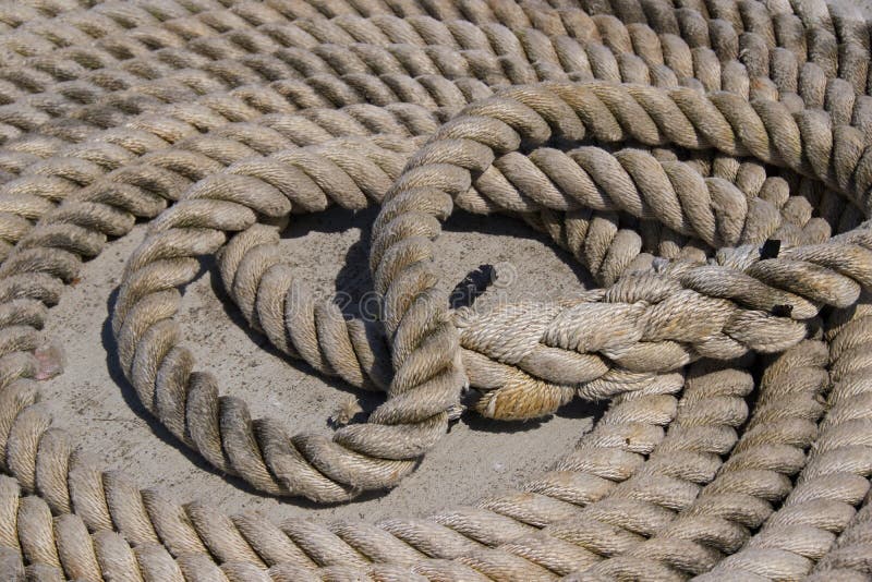 Sailor rope stock image. Image of bunch, close, lashing - 1069999