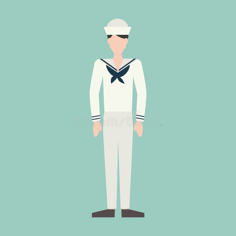 Sailor. Vector Illustration Decorative Design Stock Vector ...