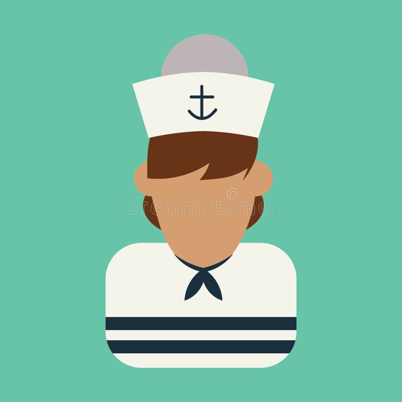 Sailor. Vector Illustration Decorative Design Stock Vector ...
