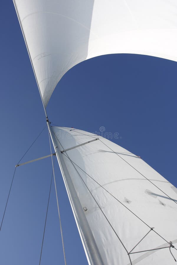 Sails stock image. Image of sailboat, blue, wind, sailing - 33823581