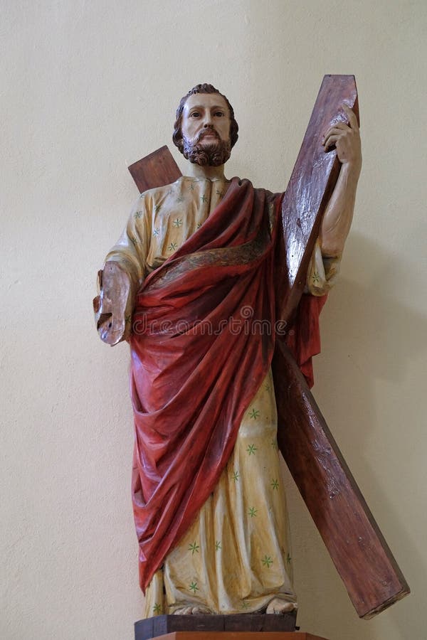 Saint Andrew Apostle stock image. Image of saint, faith - 98253697