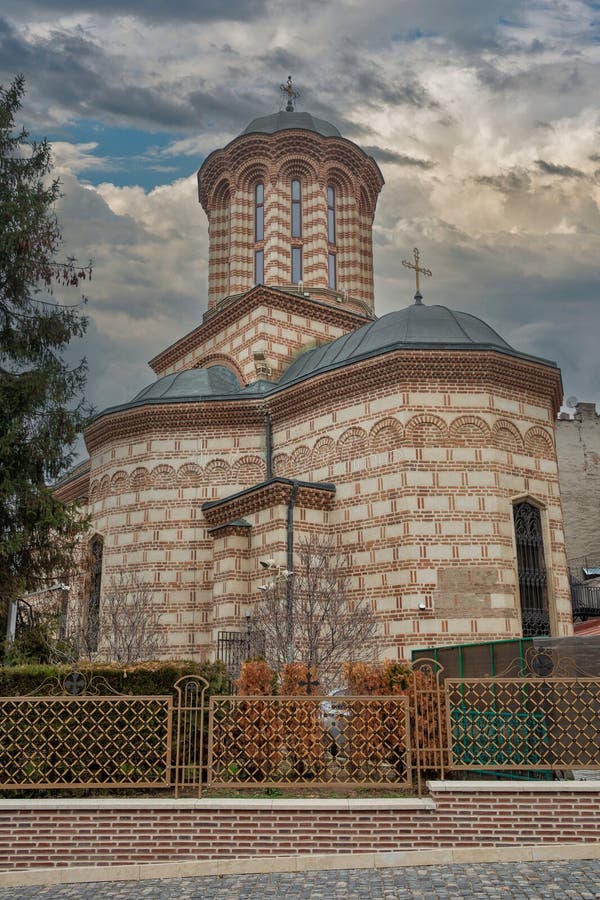 Saint Anthony Church in Bucharest Downtown, Romania Stock Image - Image ...