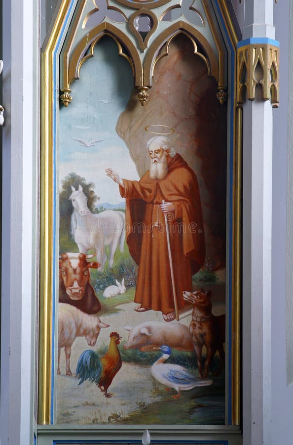 Saint Anthony the Great, Main Altar in the Church of St. Anthony of ...