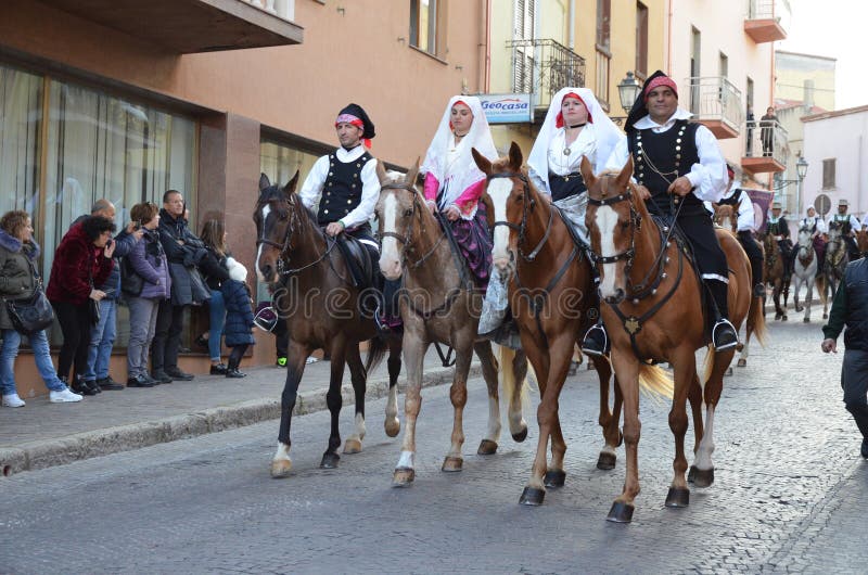 Saint Antioco, Sardinia - 04.16 Editorial Stock Photo - Image of ...
