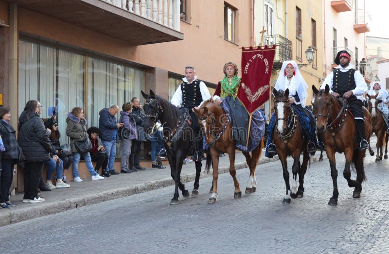 Saint Antioco, Sardinia - 04.16 Editorial Photography - Image of ...