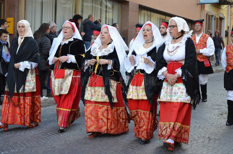 Saint Antioco, Sardinia - 04.16 Editorial Stock Photo - Image of ...