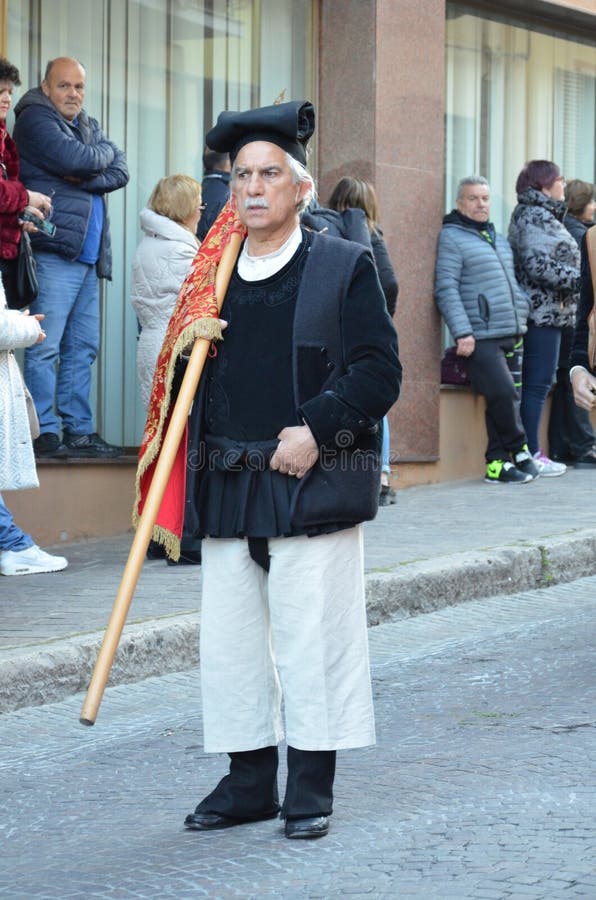 Saint Antioco, Sardinia - 04.16 Editorial Stock Photo - Image of horned ...