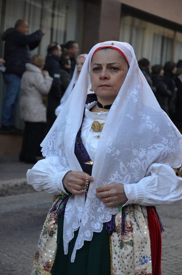 Saint Antioco, Sardinia - 04.16 Editorial Photography - Image of ...