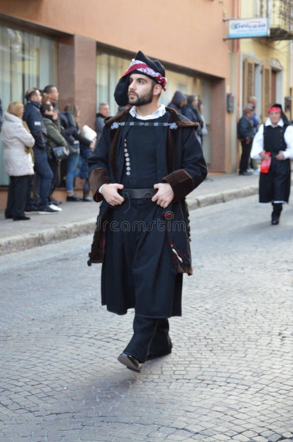 Saint Antioco, Sardinia - 04.16 Editorial Photography - Image of person ...