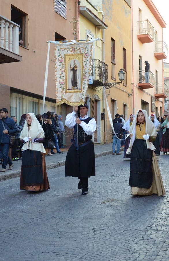 Saint Antioco, Sardinia - 04.16 Editorial Stock Photo - Image of ...