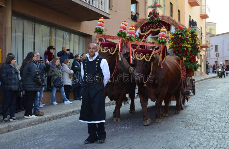 Saint Antioco, Sardinia - 04.16 Editorial Stock Image - Image of face ...