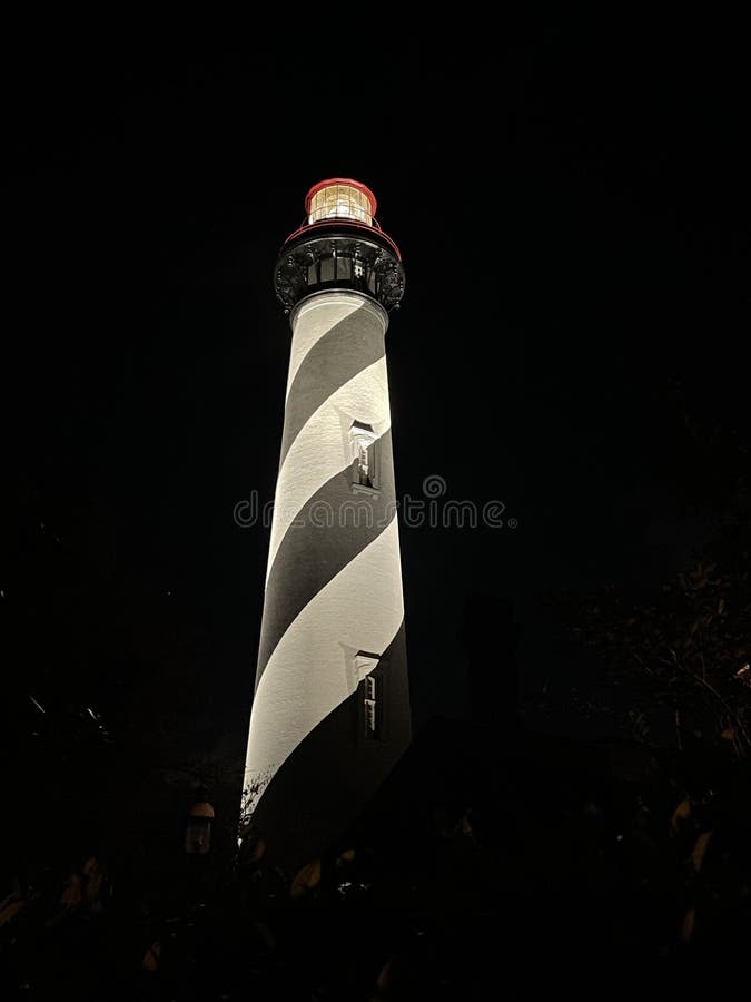 Saint Augustine Lighthouse, St. Augustine, Florida Editorial ...