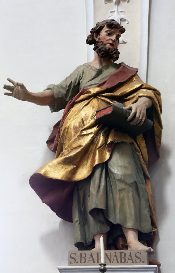 Saint Barnabas image stock. Image du chrétien, autel - 103261169