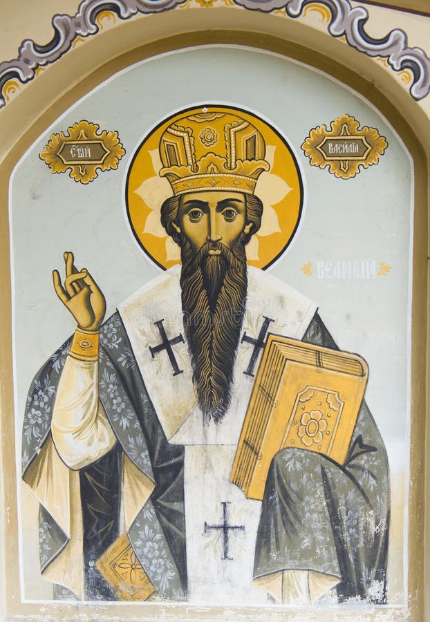 Saint Basil the Great stock image. Image of church, christianity - 29438761