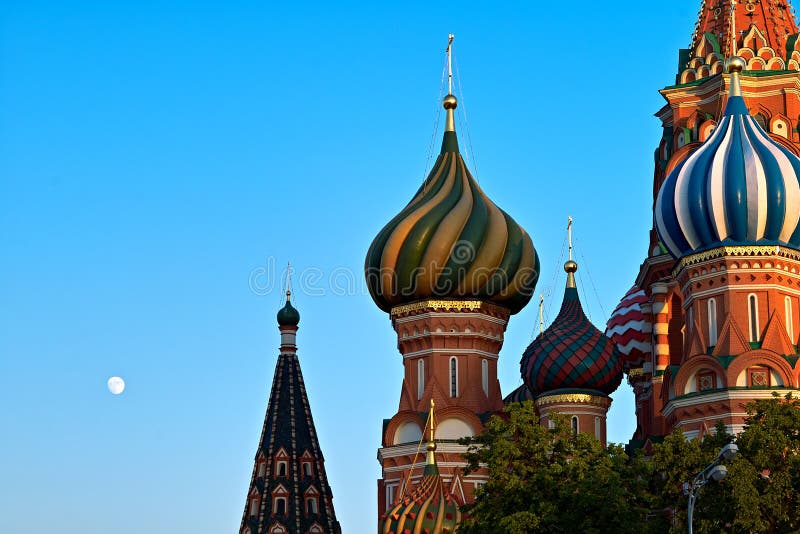 Saint Basil s Cathedral stock image. Image of unesco, temple - 5249369