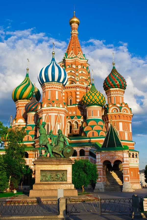 Saint Basil s Cathedral stock image. Image of brick, dome - 7141293