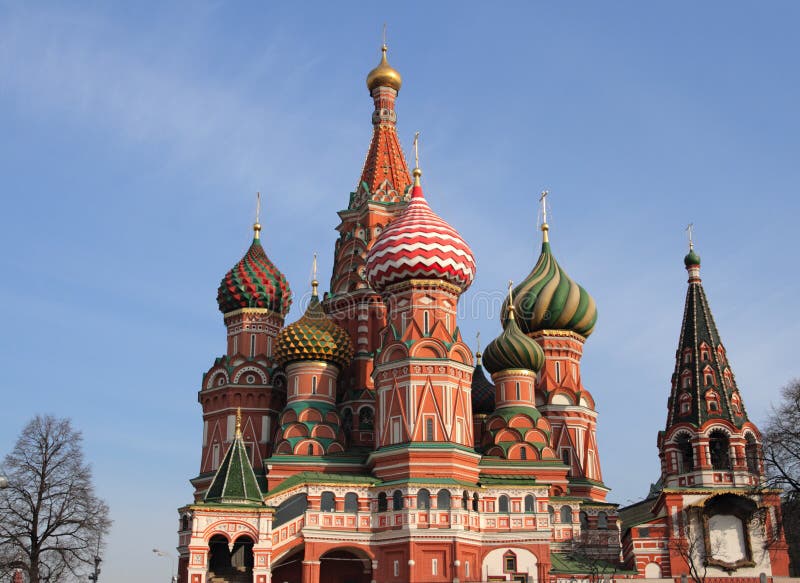 Saint Basil s Cathedral stock photo. Image of kremlin - 9130626