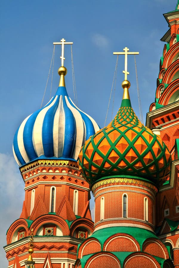 Saint BasilÂ´s Cathedral, Red Square, Moscow, Russia Stock Photo ...