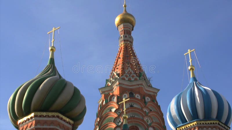 Saint Basils Cathedral Tilt from the Top Down Stock Footage - Video of ...