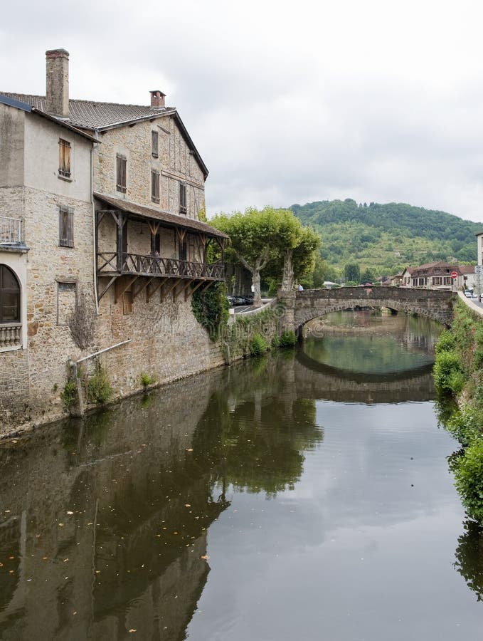 Saint Cere Village stock image. Image of valley, copy - 15940321