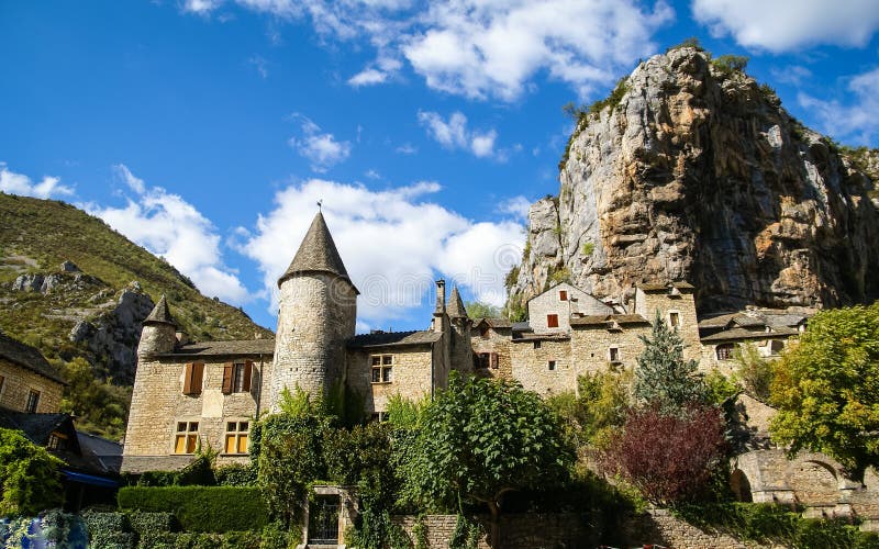Saint Chely Du Tarn, Tarn Gorges, France Stock Image - Image of ...