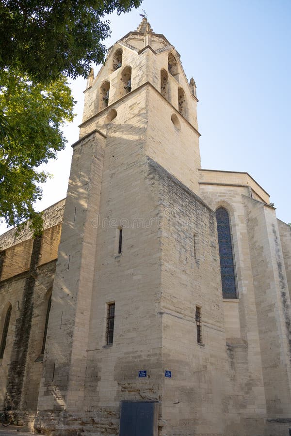 Saint-Didier Church in the City of Avignon Stock Image - Image of ...